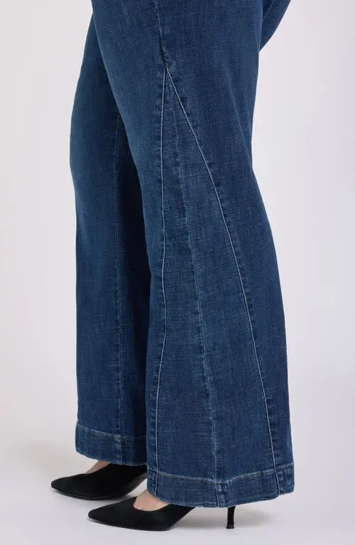 NYDJ Teresa Side Godet Wide-leg Jeans