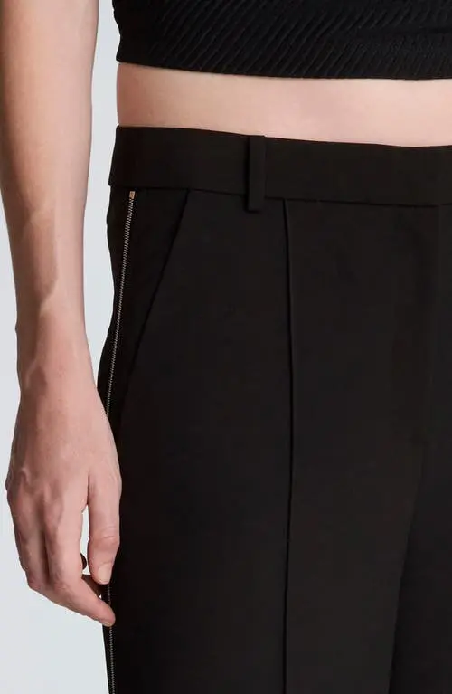 KENNETH COLE High Waist Pintuck Wide Leg Pants