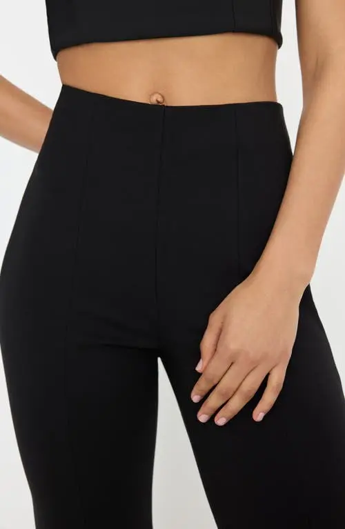 Good American Soft Stretch Pull-on Ponte Capris