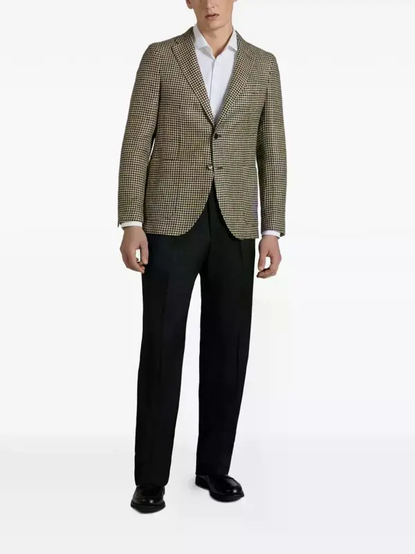 Incotex Houndstooth Blazer