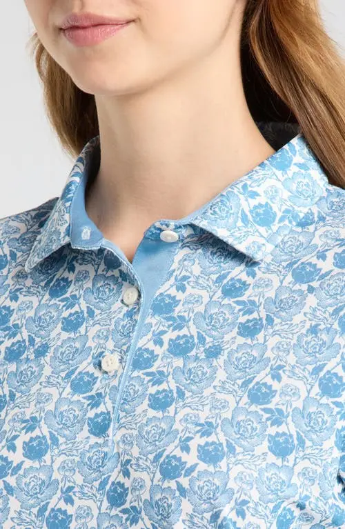 SWANNIES Melissa Print Golf Polo