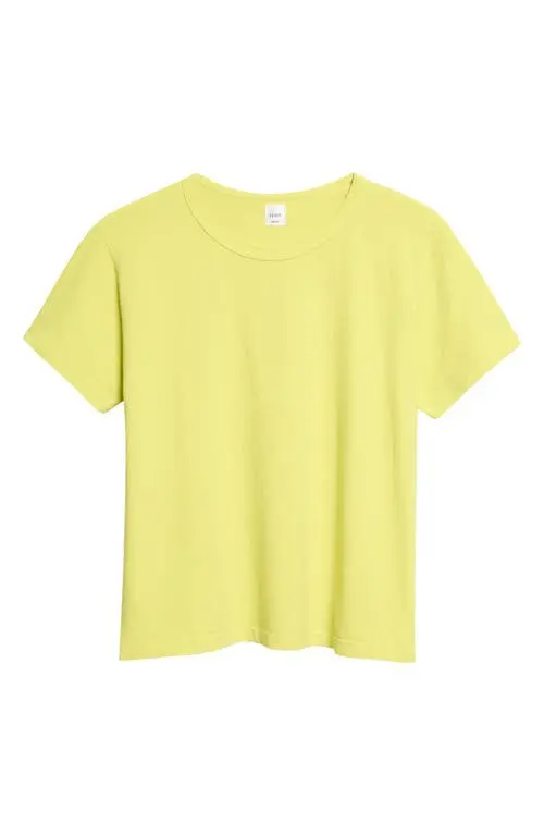 LESET The Margo Tee - Chartreuse