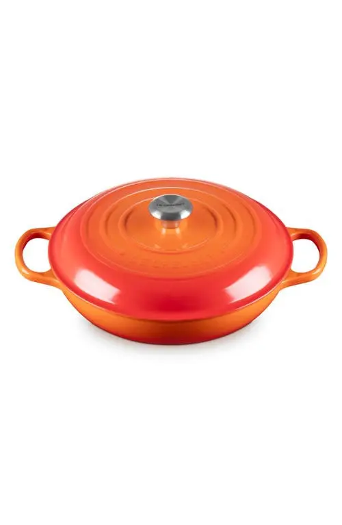 LE CREUSET Signature 9-piece Enameled Cast Iron Set - Flame