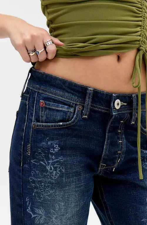 BDG URBAN OUTFITTERS Teo Print Bootcut Jeans