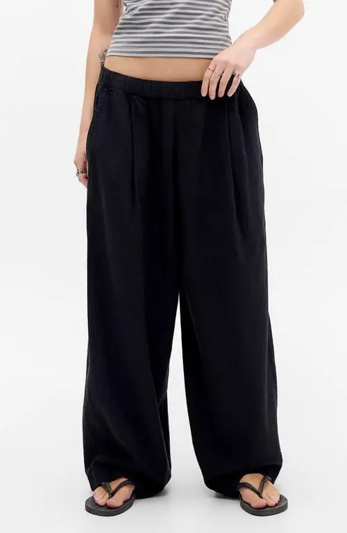 BDG URBAN OUTFITTERS Bobbi Pleated Linen Cocoon Pants