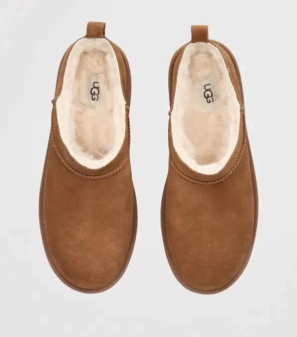 UGG Suede Classic Micro Boots - Beige