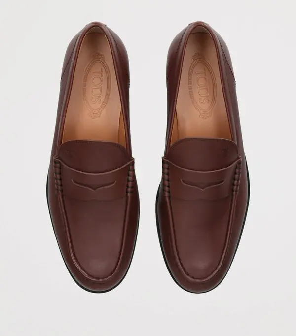 TOD'S Leather Moccasins