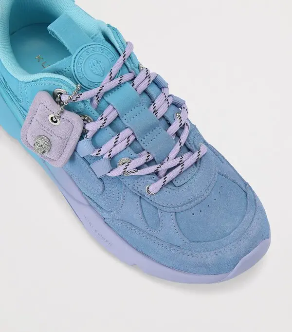 Kurt Geiger Suede Kurt Runner Sneakers - Blue