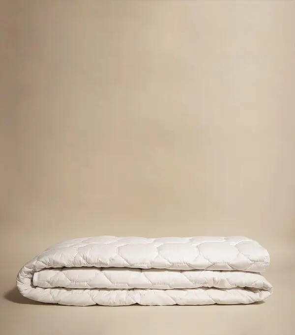 Harrods Cotton Mattress Protector - White