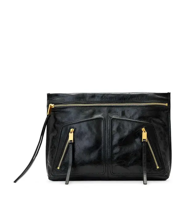 ALLSAINTS Jean Rey Leather Pouch