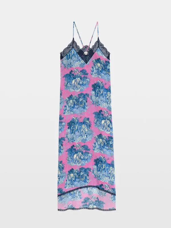 Zadig&Voltaire Risty Printed Viscose Dress - Lady