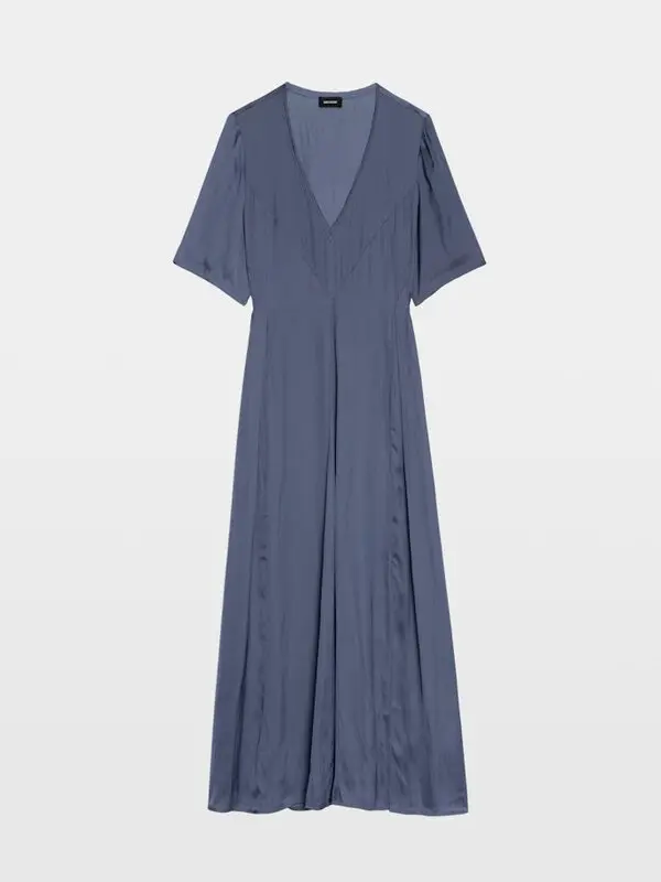 Zadig&Voltaire Rodalan Satin Long Dress