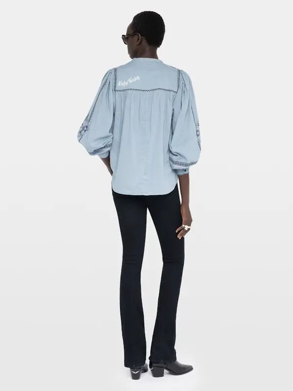Zadig&Voltaire Tigy Tunic - Sky