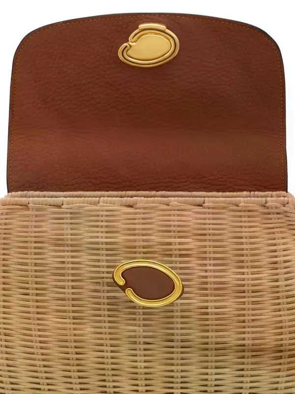 Oscar De La Renta Poppy Tote