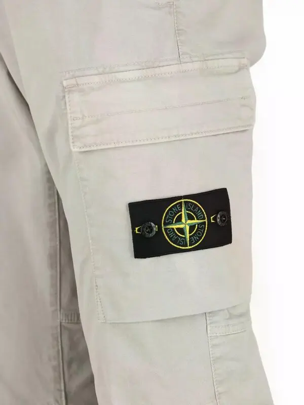 Stone Island Cargo-pocket Trousers - Grey