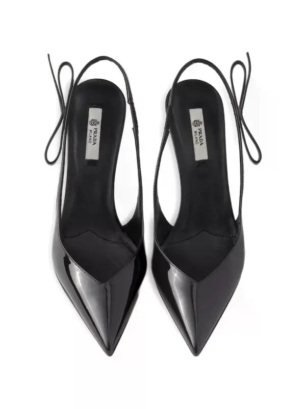 Prada Slingback Pointed Pumps
