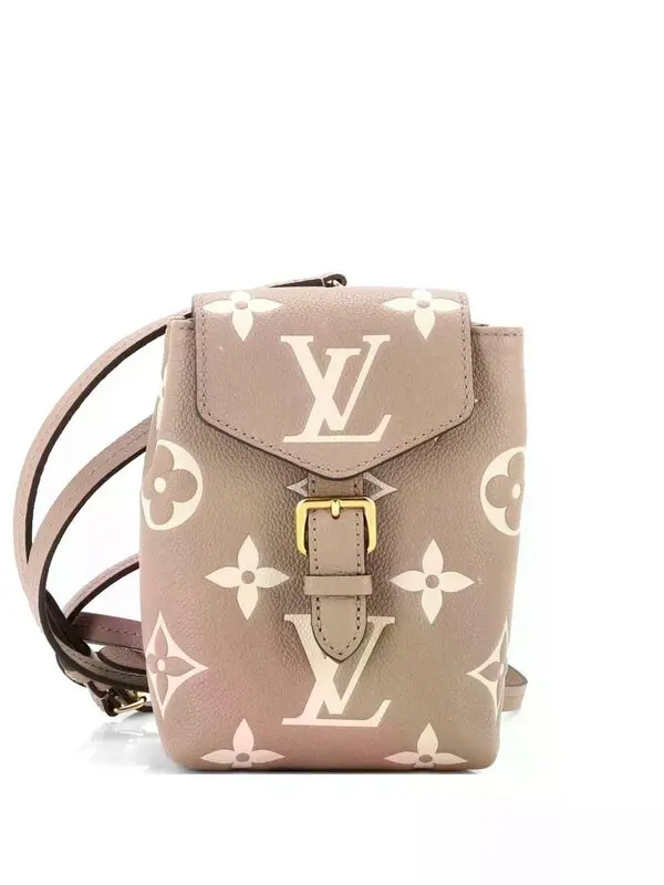 LOUIS VUITTON Tiny Bicolor Monogram Empreinte Giant Backpack