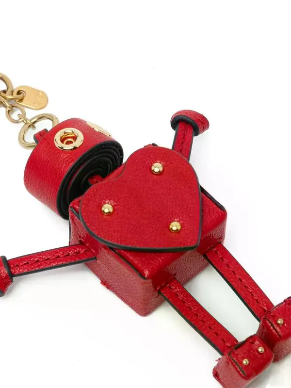 ANYA HINDMARCH Studs Heart Keyring