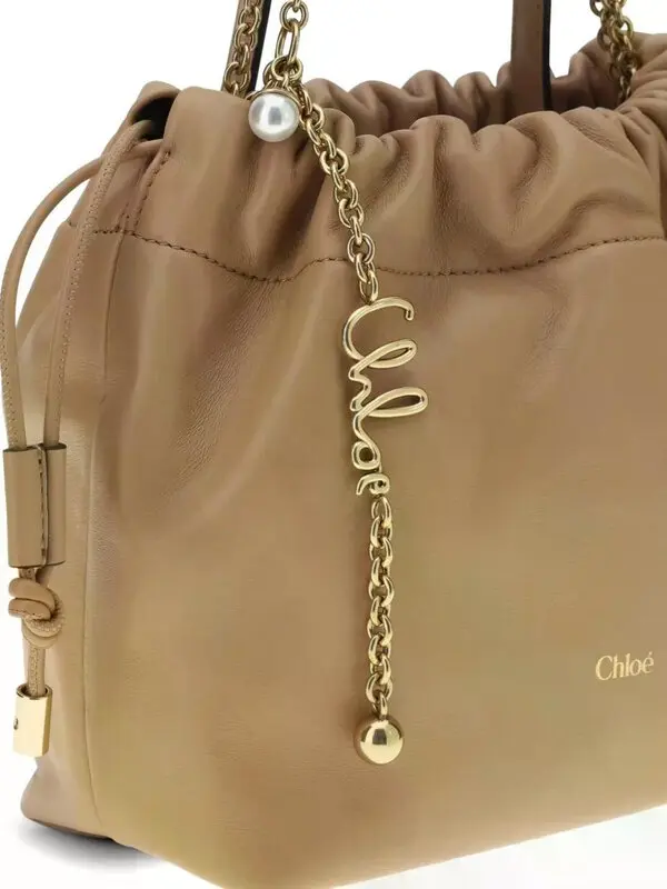 Chloé Chain Charm Bucket Bag