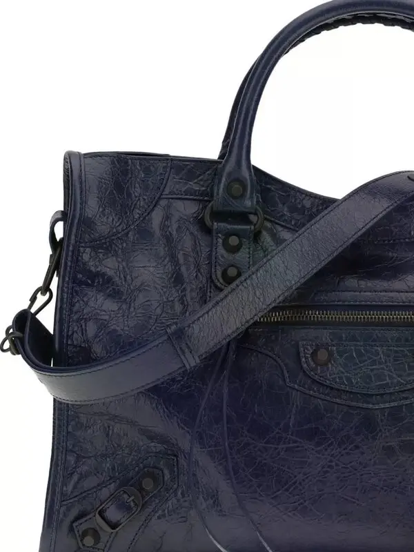 Balenciaga Le City Shoulder Bag - Blue