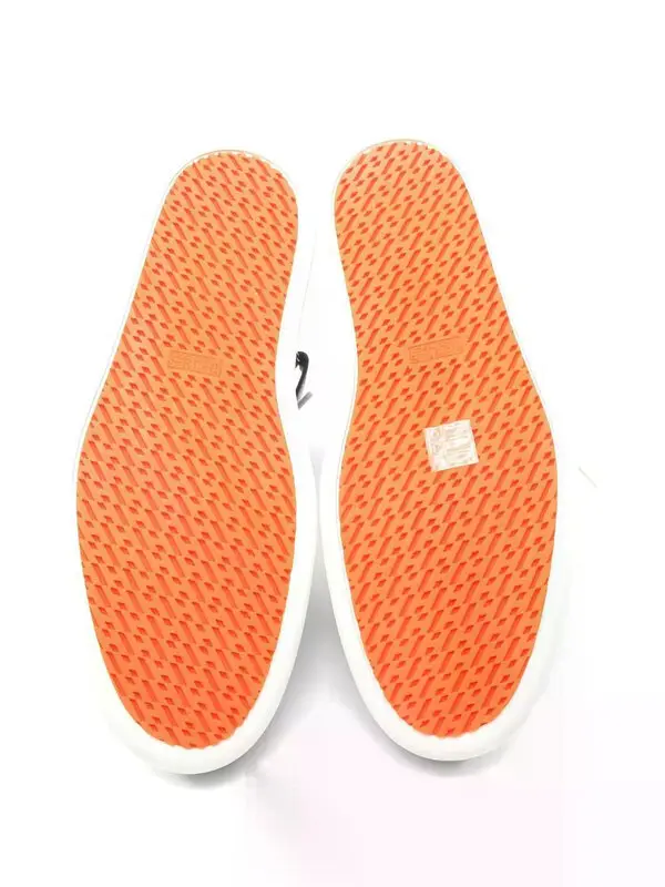 Hermès Canvas High-top Sneakers