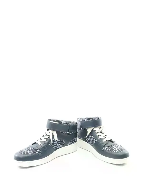 Hermès Canvas High-top Sneakers