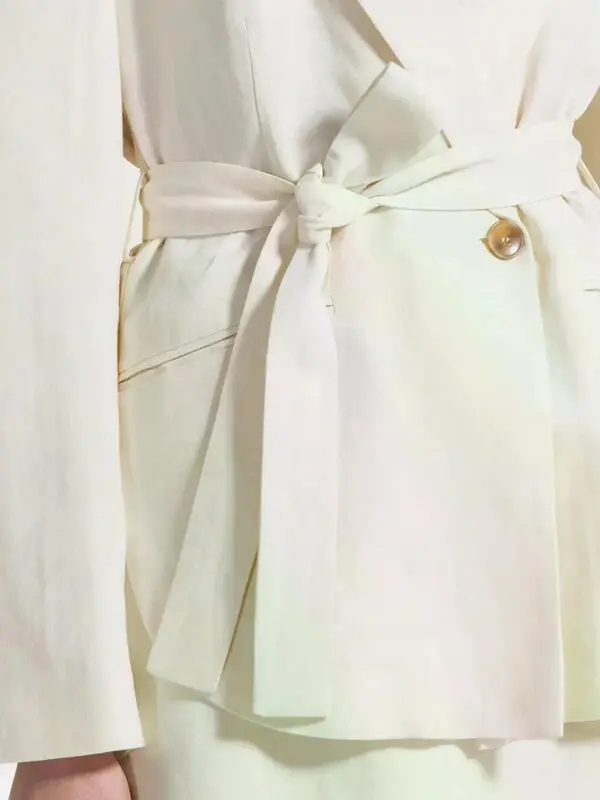 Seventy Tie-detail Single-breasted Blazer