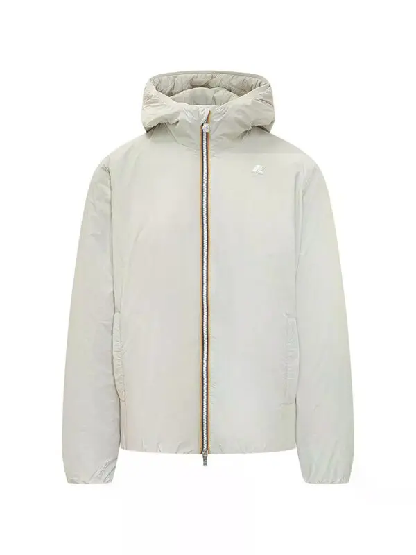 K-WAY Hooded Jacket - Neutrals