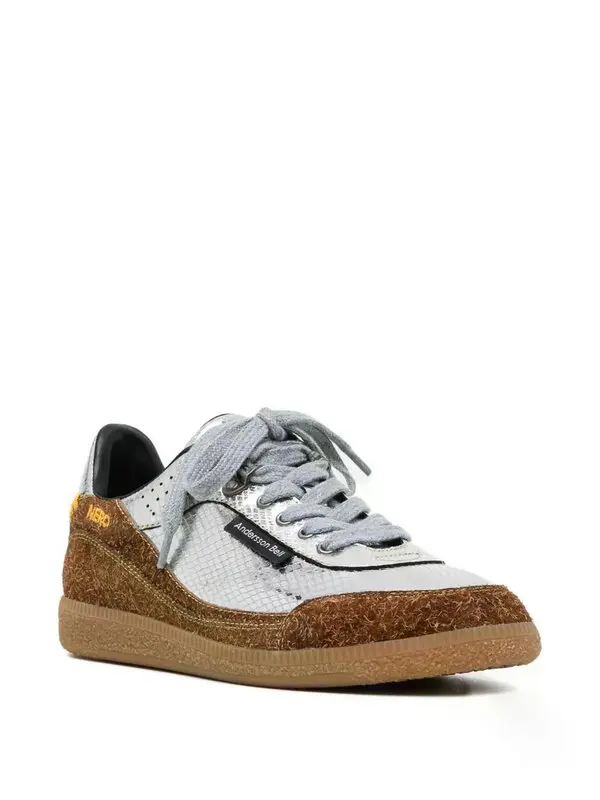 Andersson Bell Nero Sneakers - Silver