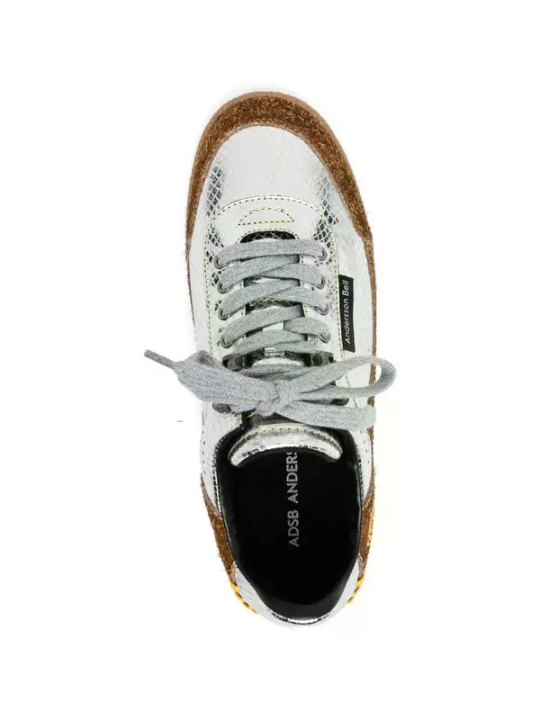 Andersson Bell Nero Sneakers - Silver