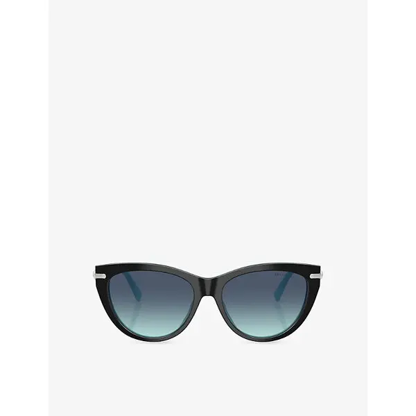 Tiffany & Co. Tf4253 Cat-eye Sunglasses - Black