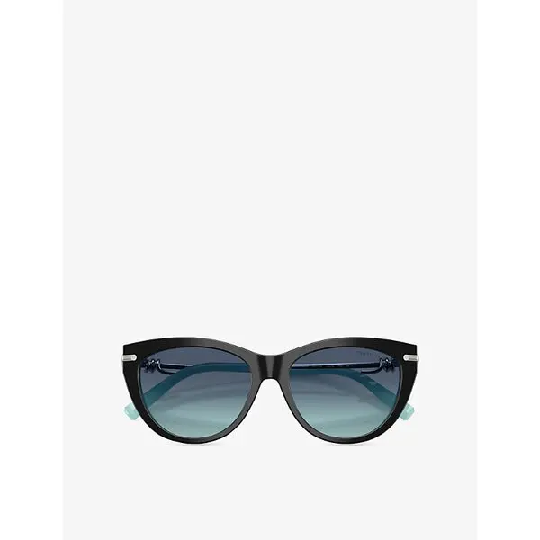 Tiffany & Co. Tf4253 Cat-eye Sunglasses - Black