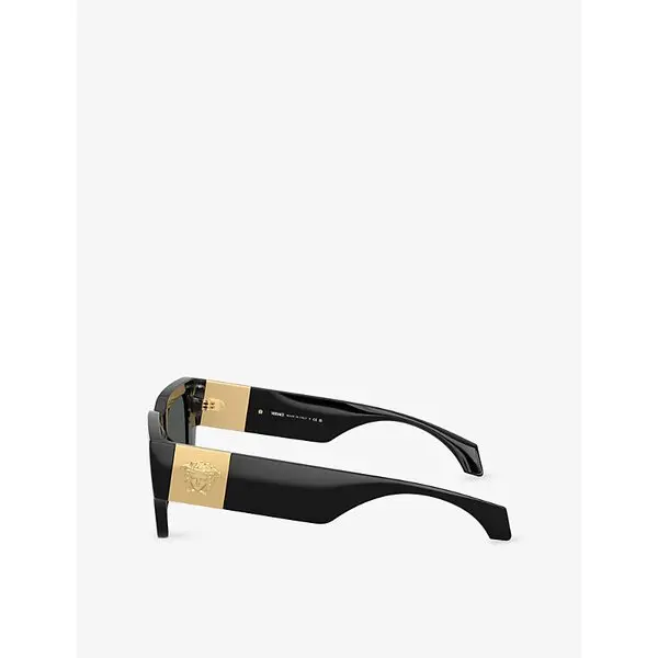 Versace Ve4497u Square-frame Injected Sunglasses