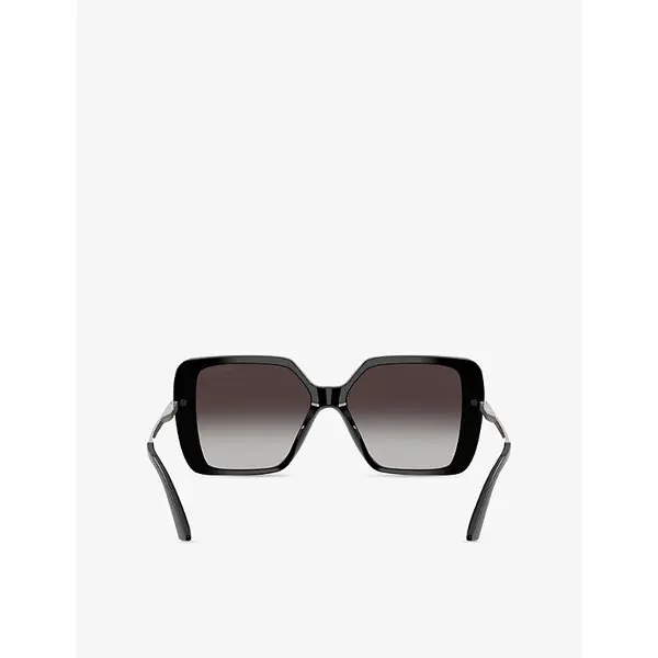 JIMMY CHOO Square-frame Acetate Sunglasses - Black