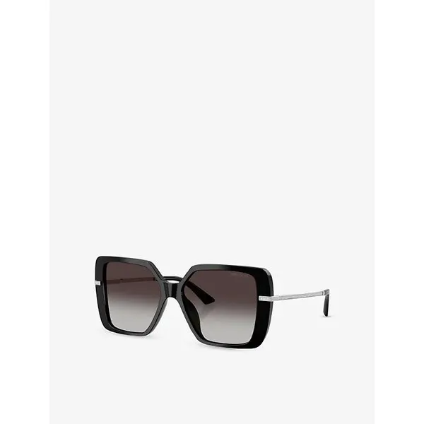 JIMMY CHOO Square-frame Acetate Sunglasses - Black