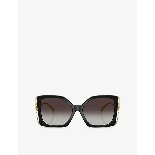 Versace Ve4502u Square-frame Sunglasses - Black
