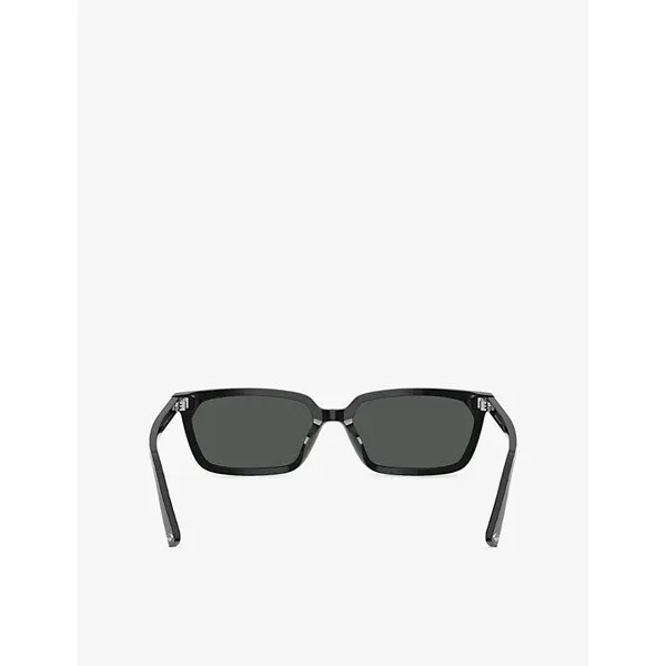 JIMMY CHOO Pillow-frame Acetate Sunglasses - Black