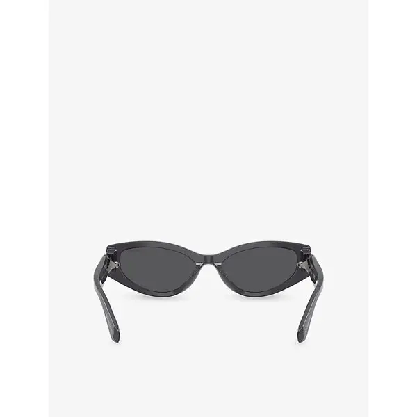 SWAROVSKI Sk6045u Cat-eye Sunglasses - Grey