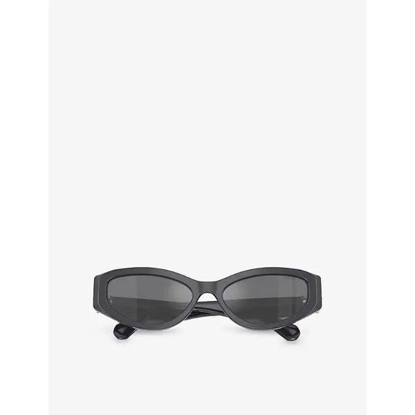 SWAROVSKI Sk6045u Cat-eye Sunglasses - Grey