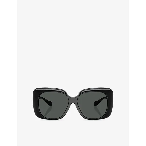 Versace Ve4499u Square-frame Sunglasses - Black