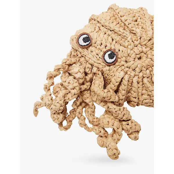 ANYA HINDMARCH Hermit Crab Raffia Bag Charm