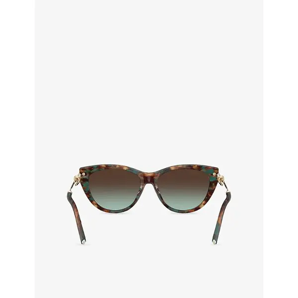 Tiffany & Co. Tf4253 Cat-eye Sunglasses - Brown