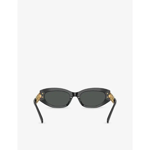Versace Ve4501 Cat-eye Sunglasses - Black
