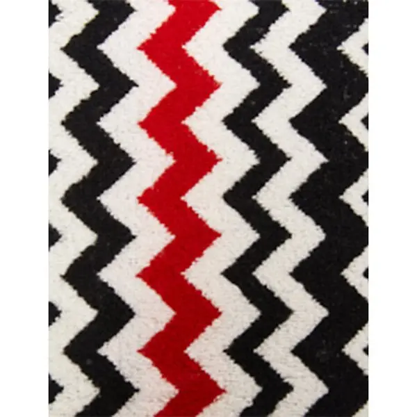 Missoni Best Zigzag-pattern Cotton-terry Bathrobe - Red Multicolor