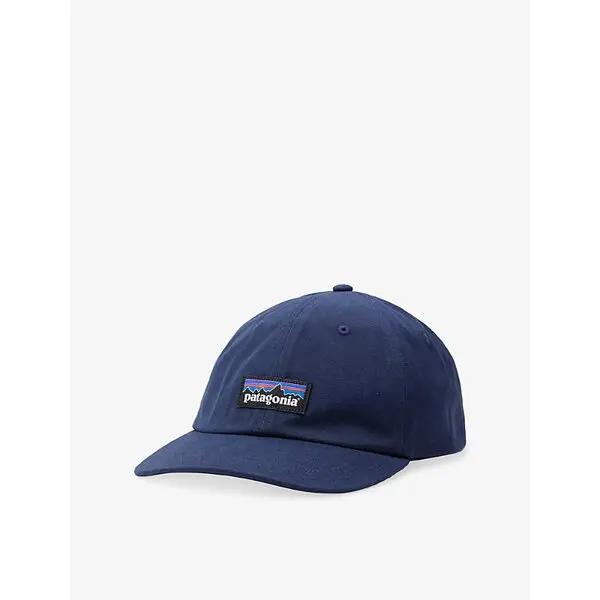 Patagonia Logo-patch Cotton Baseball Cap - New Navy