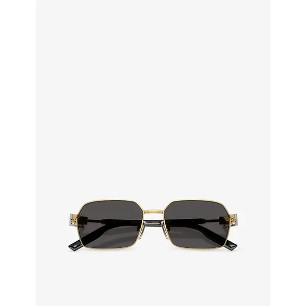 Dolce & Gabbana Dg2316 Irregular-frame Metal Sunglasses