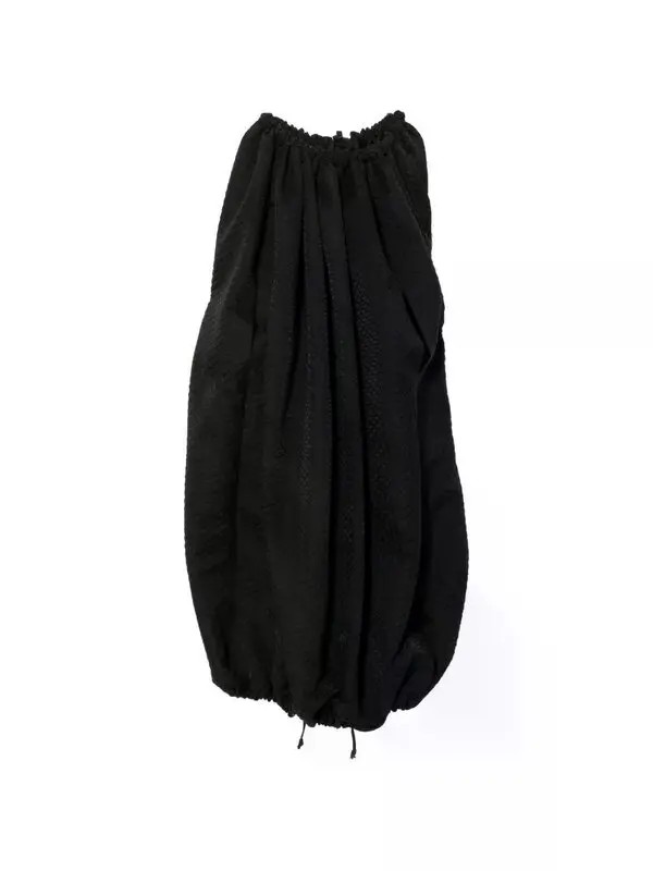 Comme Des Garçons Textured Gathered Dress