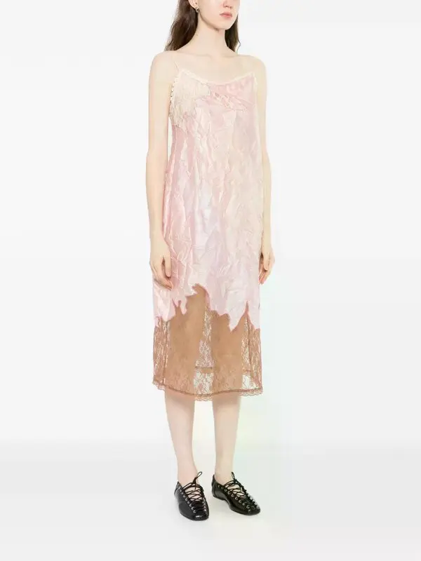 Andersson Bell Embroidered Lace Midi Dress