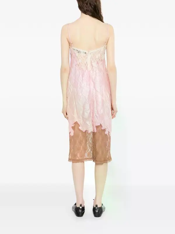 Andersson Bell Embroidered Lace Midi Dress