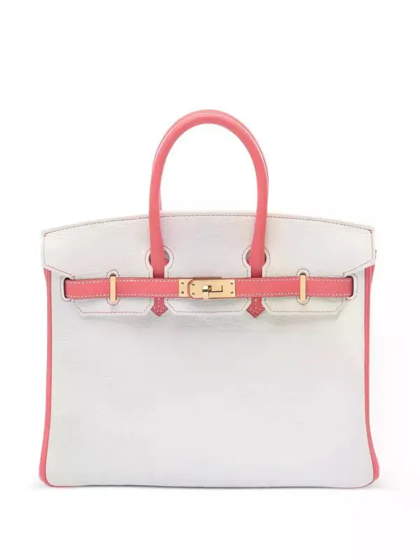 Hermès Birkin 25 Leather Handbag - White